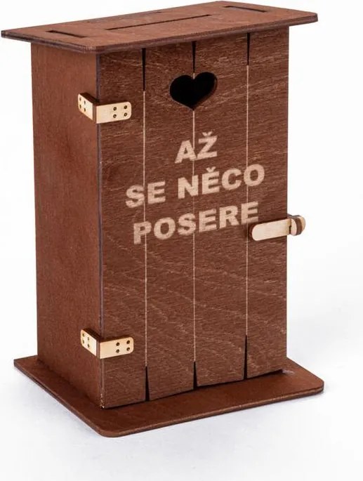 Pokladnička kadibudka Až se něco pos...