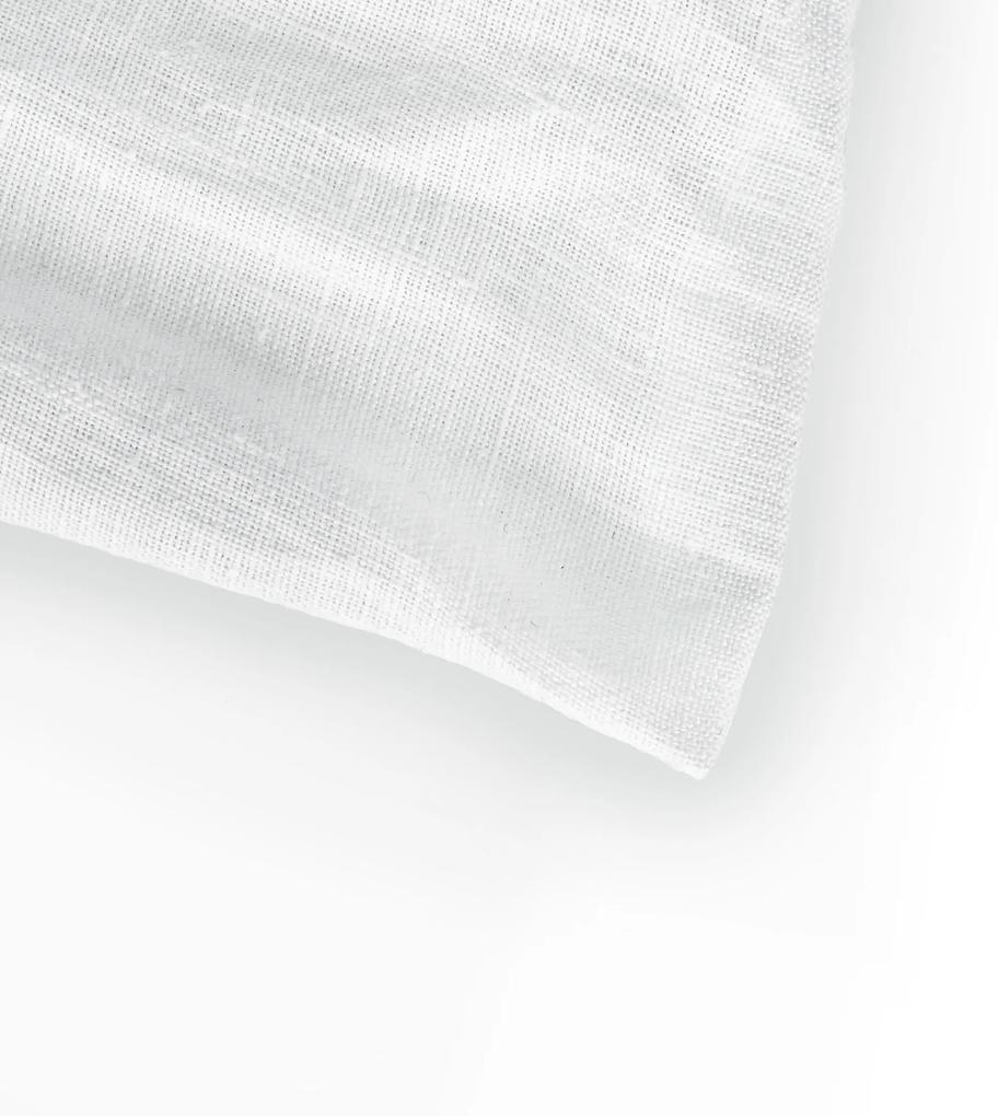 Tom Linen Lněné dětské povlečení White 100x135, 40x60 cm