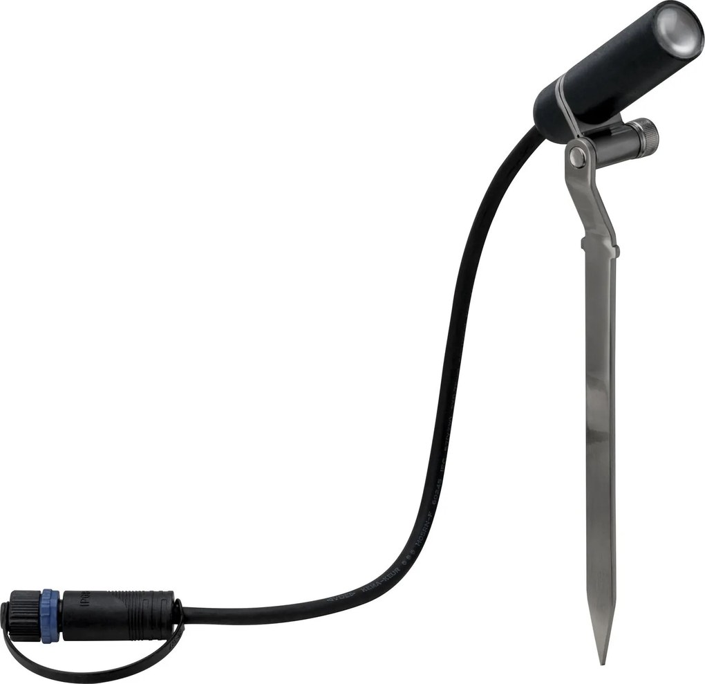 P 94154 Plug & Shine základní sada zápich Plantini IP65 3000K 3x2,5W 24V antracit - PAULMANN
