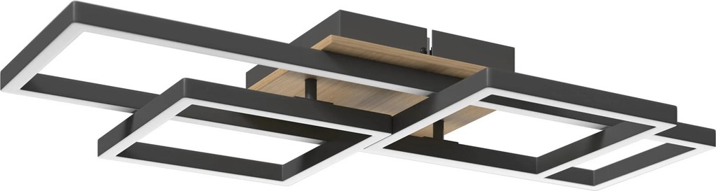 XXXLutz STROPNÍ LED SVÍTIDLO, 70/38/7,5 cm Novel - Stropní svítidla - 0075220043