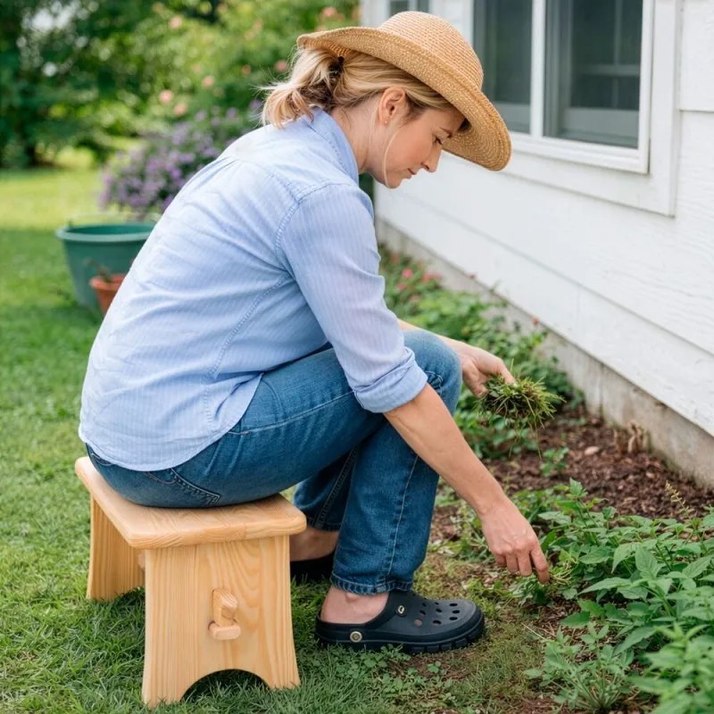 Dřevěná stolička SPRINGOS WF0001