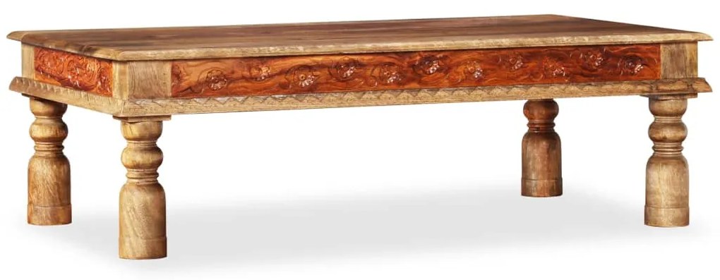 Konferenční stolek masivní mango a akácie dřevo 110x60x38 cm 245140