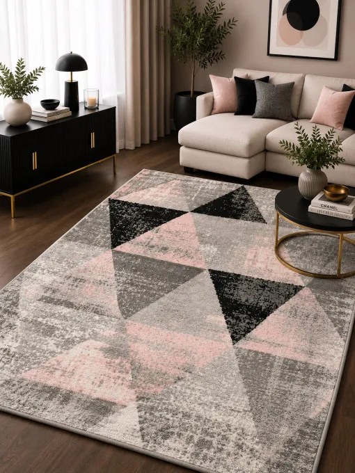 Koberec SLIM YOGA 8022 šedý
