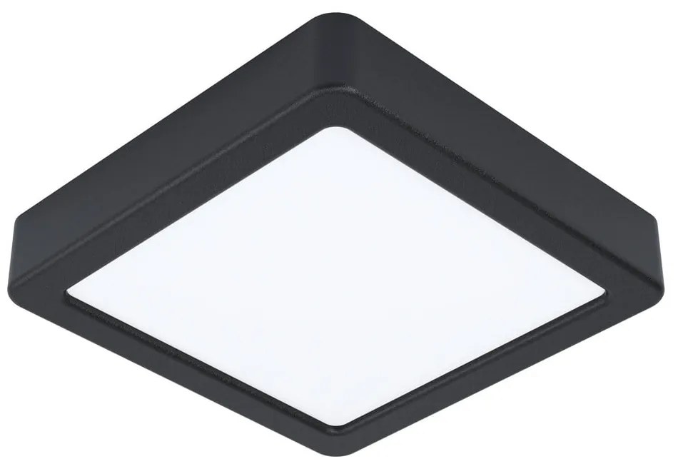 Černé LED stropní svítidlo 16x16 cm FUEVA 5 – EGLO