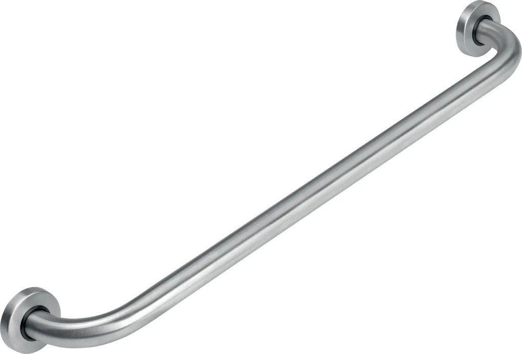 Novaservis, Madlo rovné 800 mm s krytkami kartáčovaná nerez, R6680-4