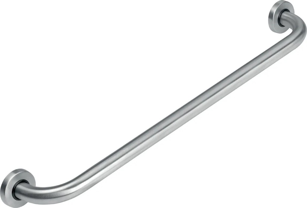 Novaservis, Madlo rovné 800 mm s krytkami kartáčovaná nerez, R6680-4