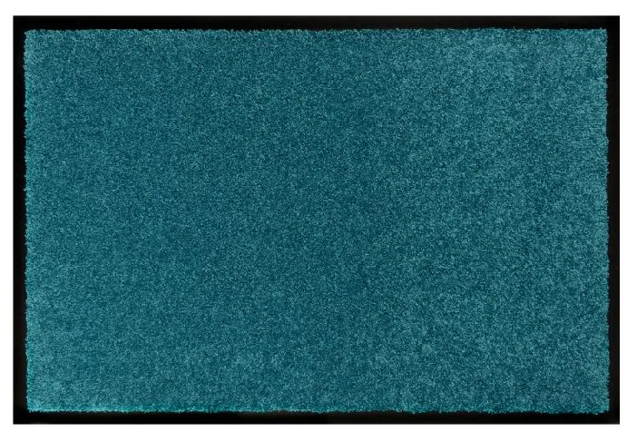 Modrá vnitřní čistící vstupní rohož FLOMA Glamour - 60 x 80 x 0,55 cm