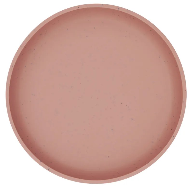 KikkaBoo Talíř Platinum Silicone Blush