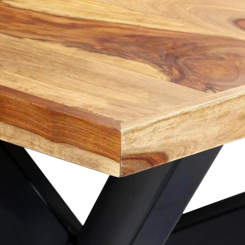 Jídelní stůl 180 x 90 x 75 cm masivní akáciové dřevo 247432