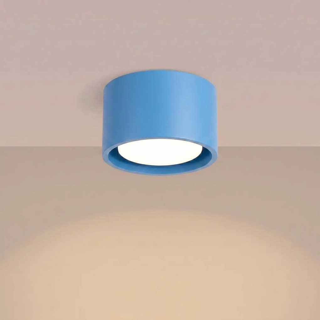 Sollux Lighting Stropní svítidlo MODO 1 azurové GX53