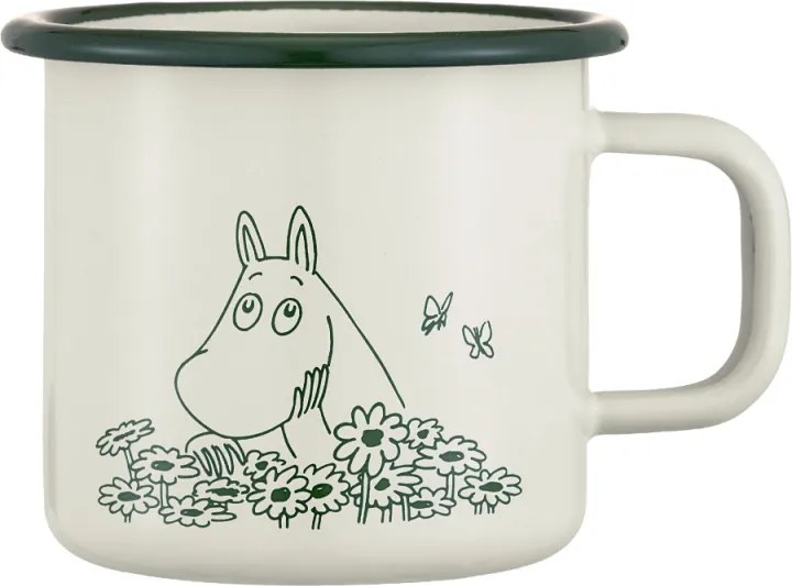 Hrnek Moomin Summer Crush 0,37l, smalt / béžový