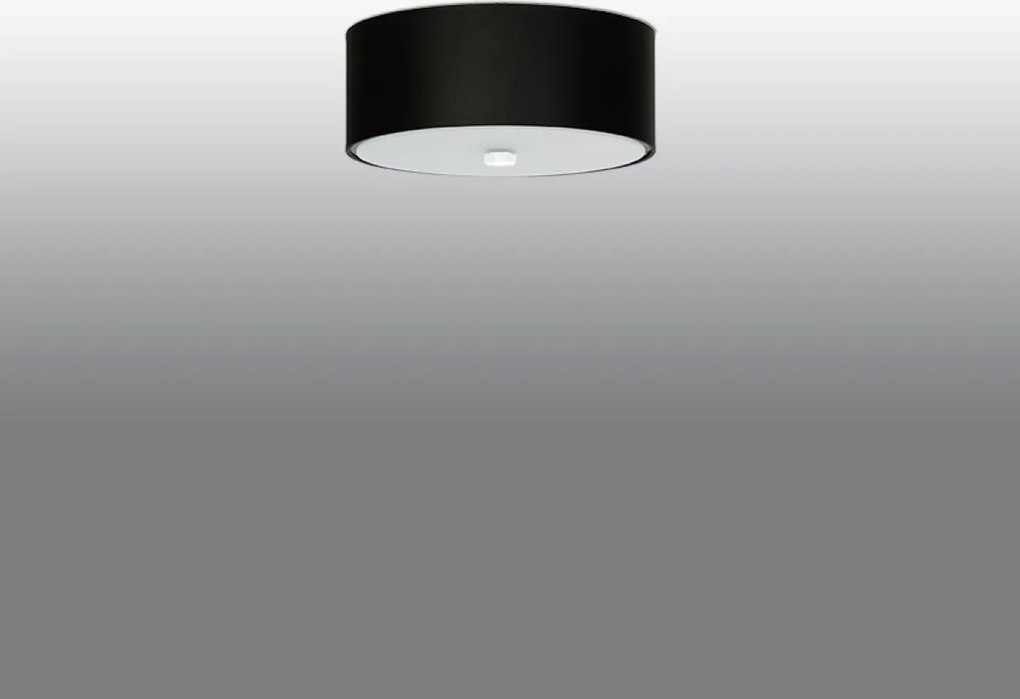 Sollux Lighting Stropní svítidlo SKALA 30 černé