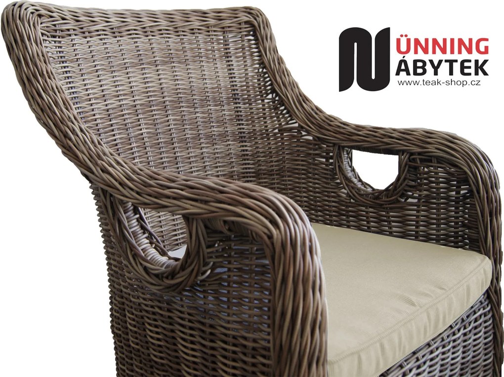 Umělý ratan Zahradní sestava Matinique 2+1 Luxury