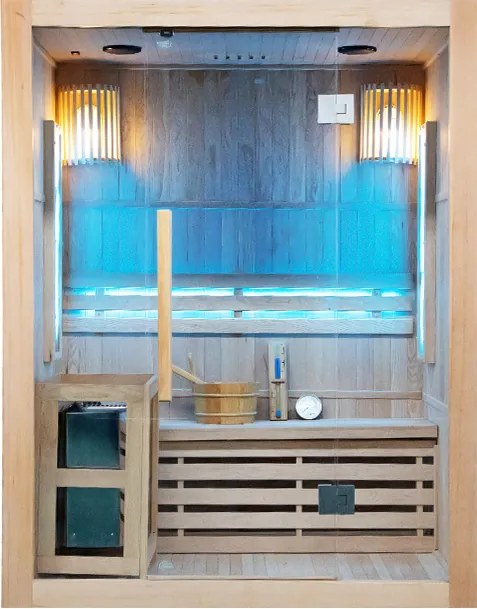 BPS-koupelny Finská sauna Relax 150x120, 3-4 osoby