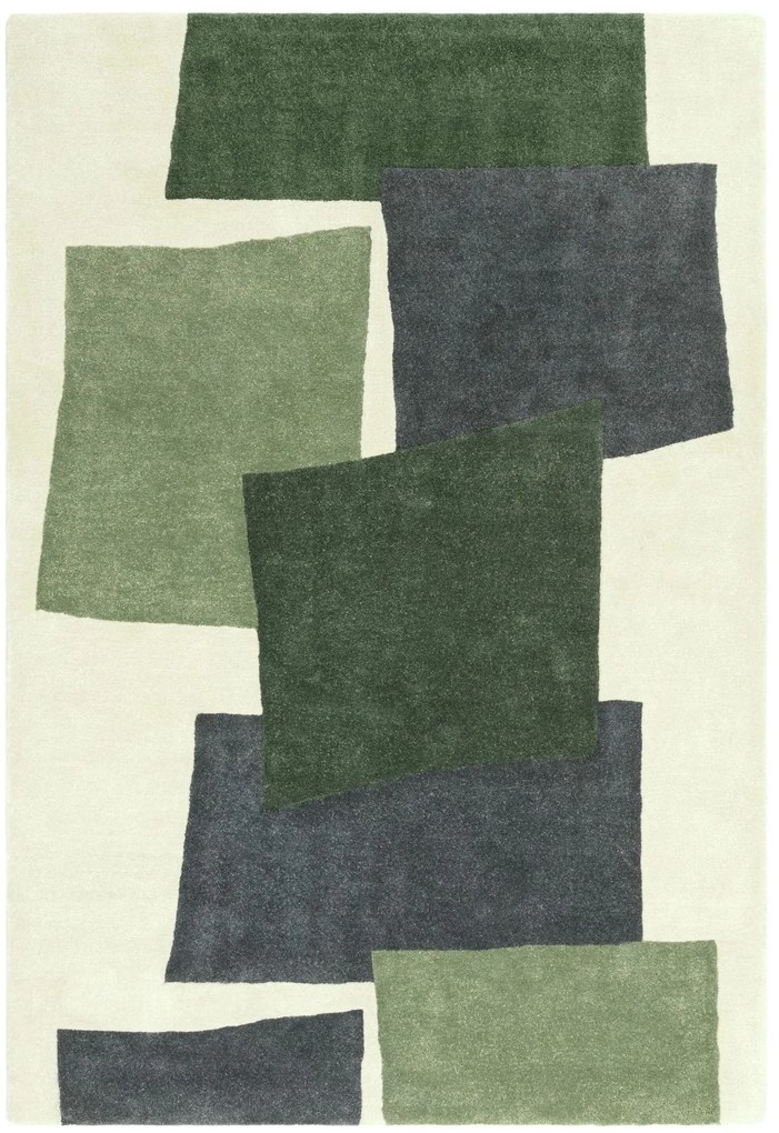 Tribeca Design Kusový koberec Inxs Papercut Green Rozměry: 200x290 cm