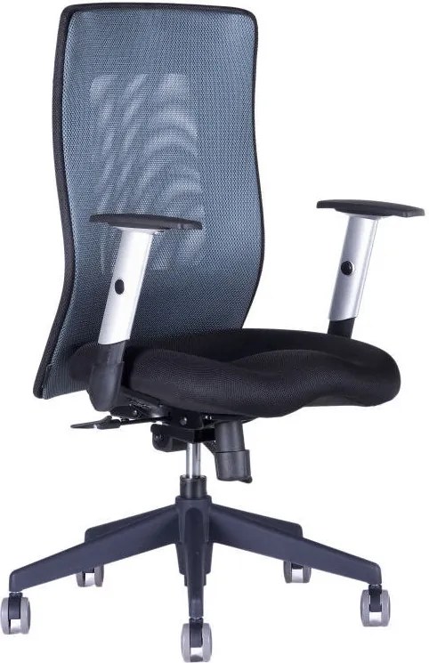 Office Pro Kancelářská židle na kolečkách Office Pro CALYPSO GRAND BP – s područkami Červená 13A11