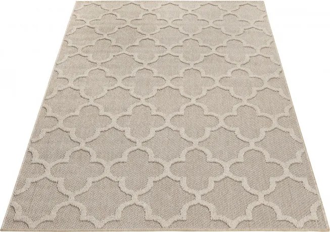 Kusový koberec Patara 4951 Beige – na von aj na doma, 80x150, béžová, chodba / predsieň, Ayyildiz