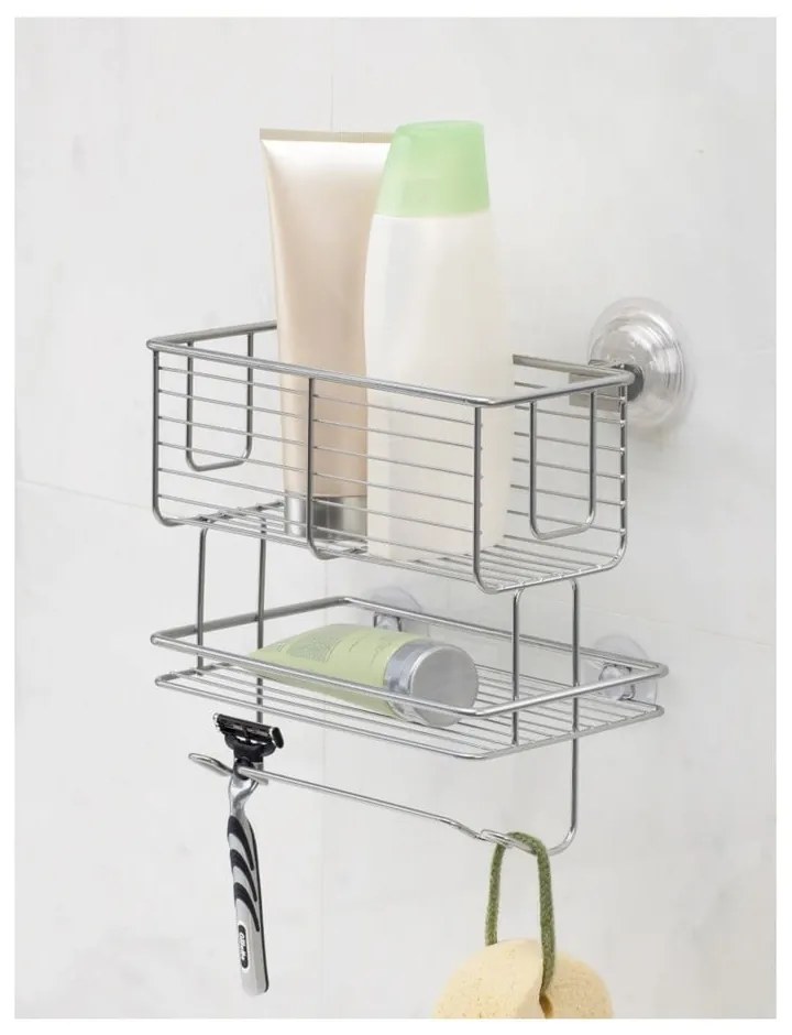 Závěsný samodržící košík iDesign Classico Suction