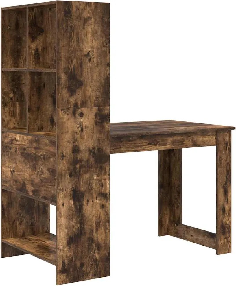 Stůl Kouřový dub Kompozitní dřevo 122 x 67 x 145 cm 3337261