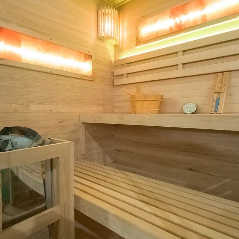 BPS-koupelny Finská sauna Relax 150x150, 4-5 osob