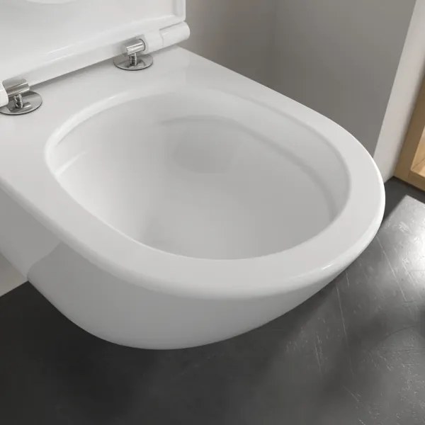 Villeroy & Boch 4670T901 - Záv WC s prk SoftClose SUBWAY keramika/bílá