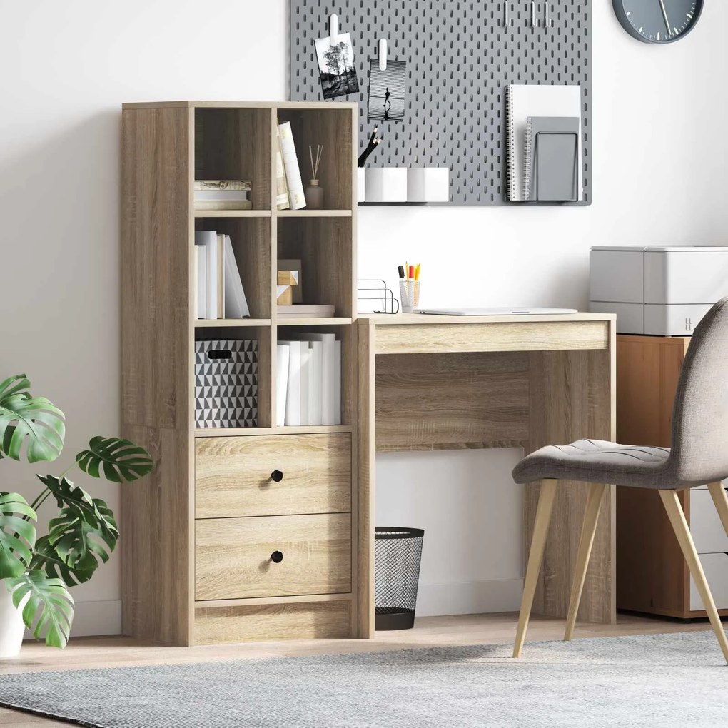 Stůl Sonoma dub 115,5 x 40 x 127 cm 2 ks 3337307