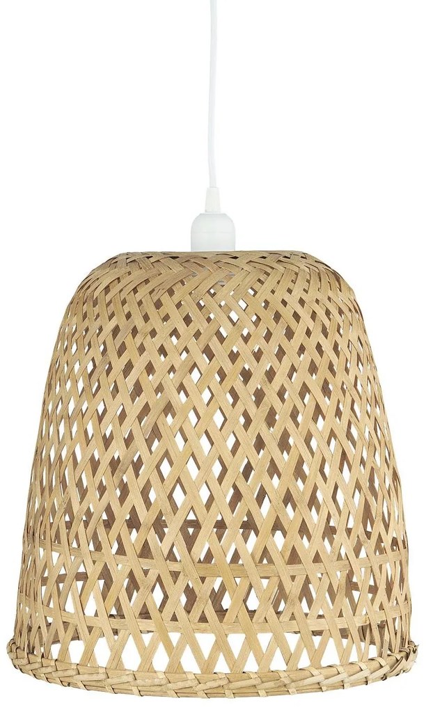 Závěsná bambusová lampa BAMBOO BRAID CORD L:170 cm