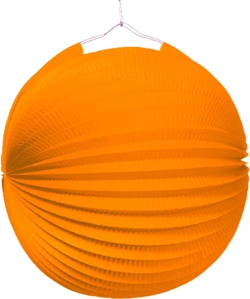 Lampion oranžový 25cm Amscan