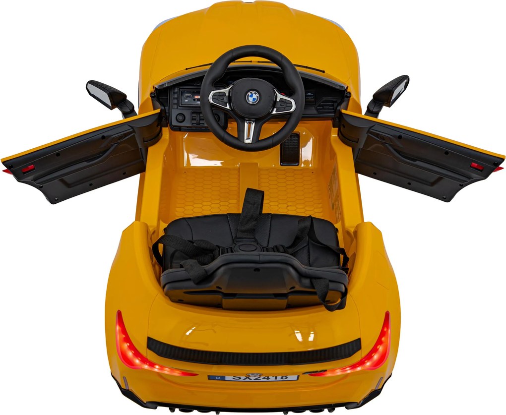 Ramiz Dětské elektrické auto BMW M4 Žluté
