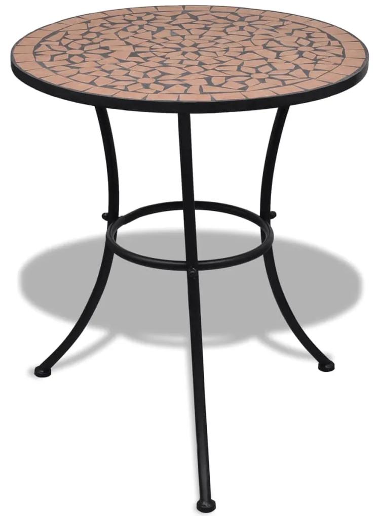 Bistro stolek terakota 60 cm mozaika,  41528 HangarStore.cz