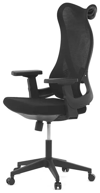 Ergonomická kancelářská židle SOSA - černá síťovina Barva: černá