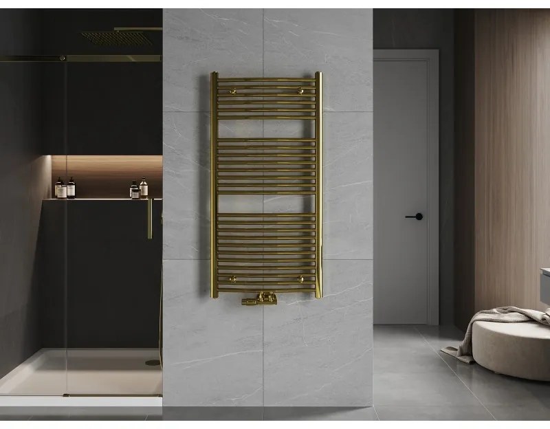 Mexen Ares, topné těleso 1200x600 mm, 490 W, zlatá lesklá, W102-1200-600-00-50