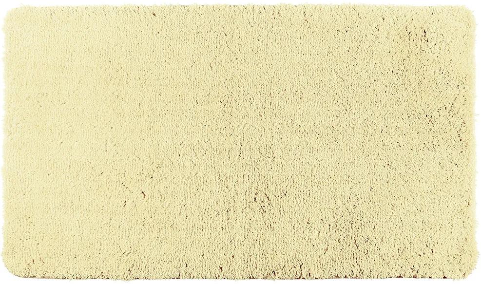 Koupelnový kobereček POLY VANILLA, 120 x 70 cm, WENKO, světle žlutá barva