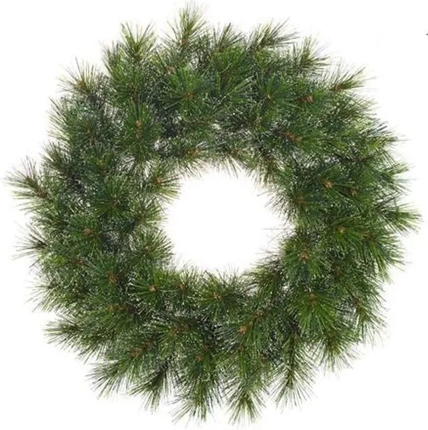 Adventní věnec, ø 45 cm, zelený