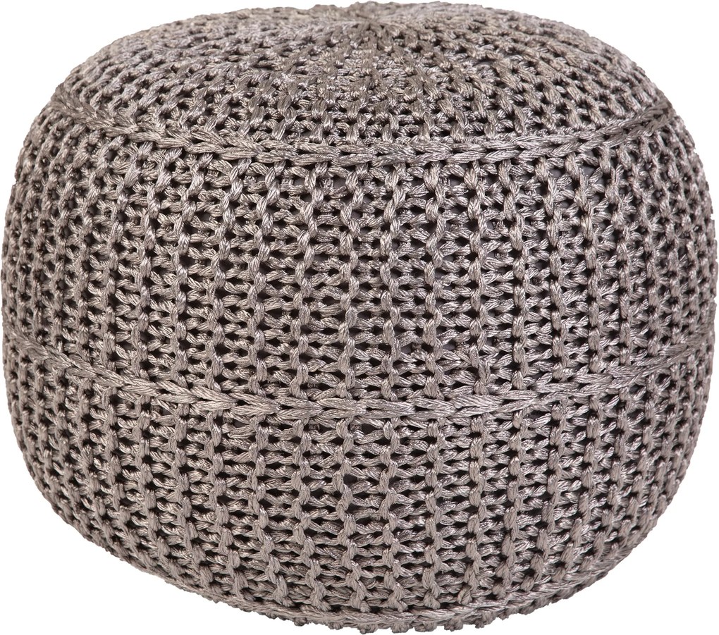 Obsession koberce Sedák Pouf Exo 444 Grey - 40 x 40 x 40 cm cm