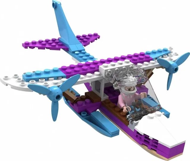 Blocki Lalilandia stavebnice Vyjížďka hydroplánem typ LEGO FRIENDS 115 dílů