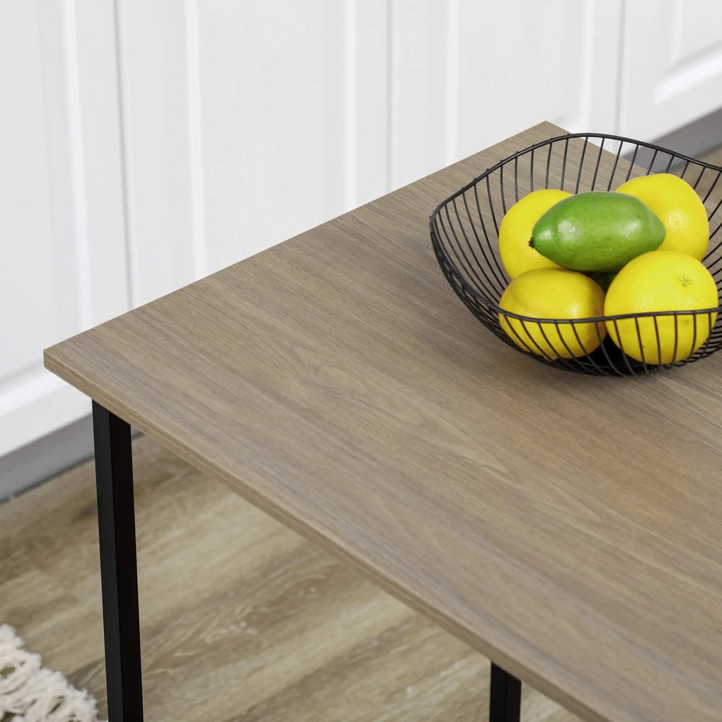 HOMCOM Barový Stůl se Skladem - 120 x 76 x 91,4 cm | Aosom