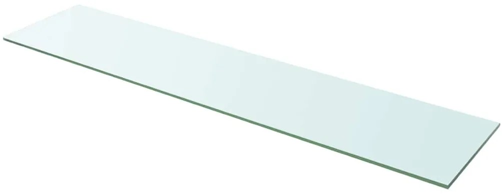Policová deska sklo čiré 110x25 cm 243850