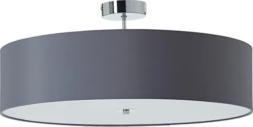 Brilliant 93522/63 Stropní lustr ANDRIA šedá textilie, průměr 60cm