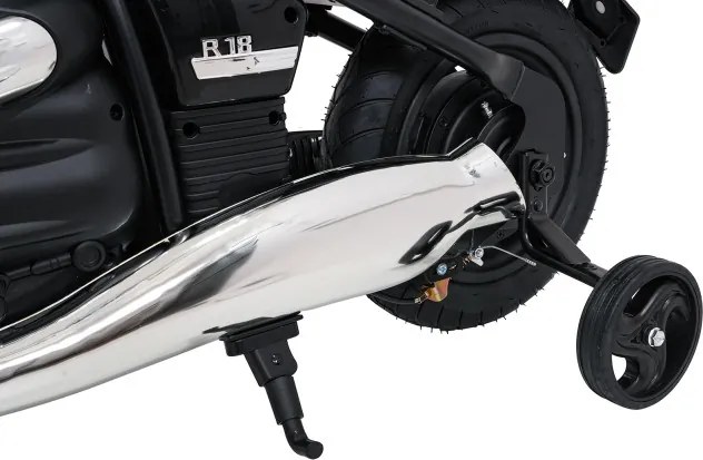 Elektrická motorka BMW R18 černá