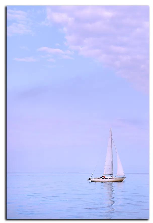 Obraz na plátně - Plachetnice na moři - obdélník 7248A (60x40 cm)