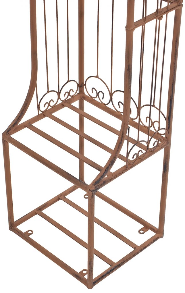 Oblouk na růže Allia - Hnědá antik
