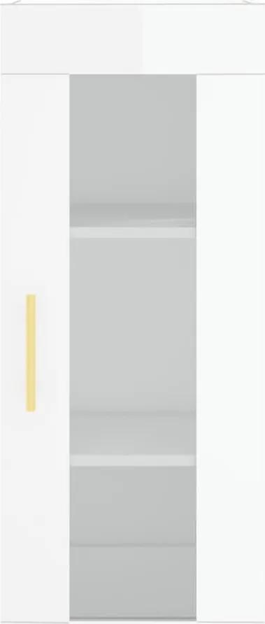 vidaXL Nástěnná skříňka 34,5 x 34 x 90 cm [828902] Barva: kouřový dub