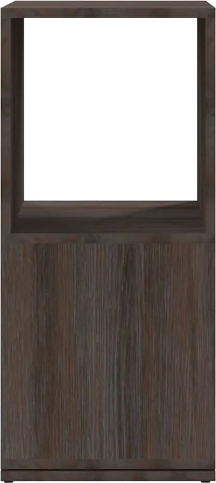Otočná skříňka šedá a dub sonoma 34,5 x 34,5 x 75,5 cm kompozit 339561
