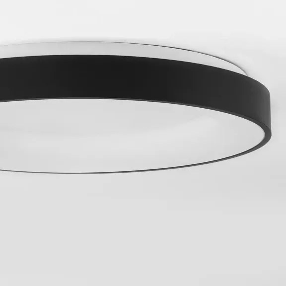 Stropní svítidlo LED se stmíváním Rando Thin 60 3000K černé