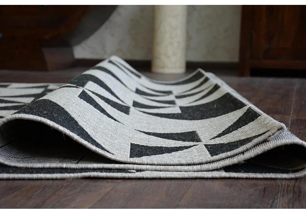 Kusový koberec Orland černý 80x150cm