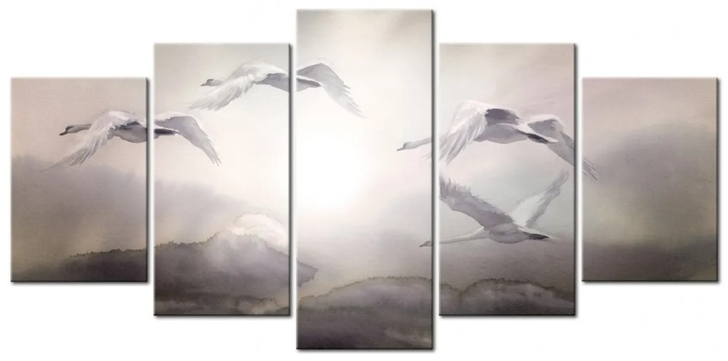 Murando DeLuxe Létající labutě Velikost: 220x110 cm