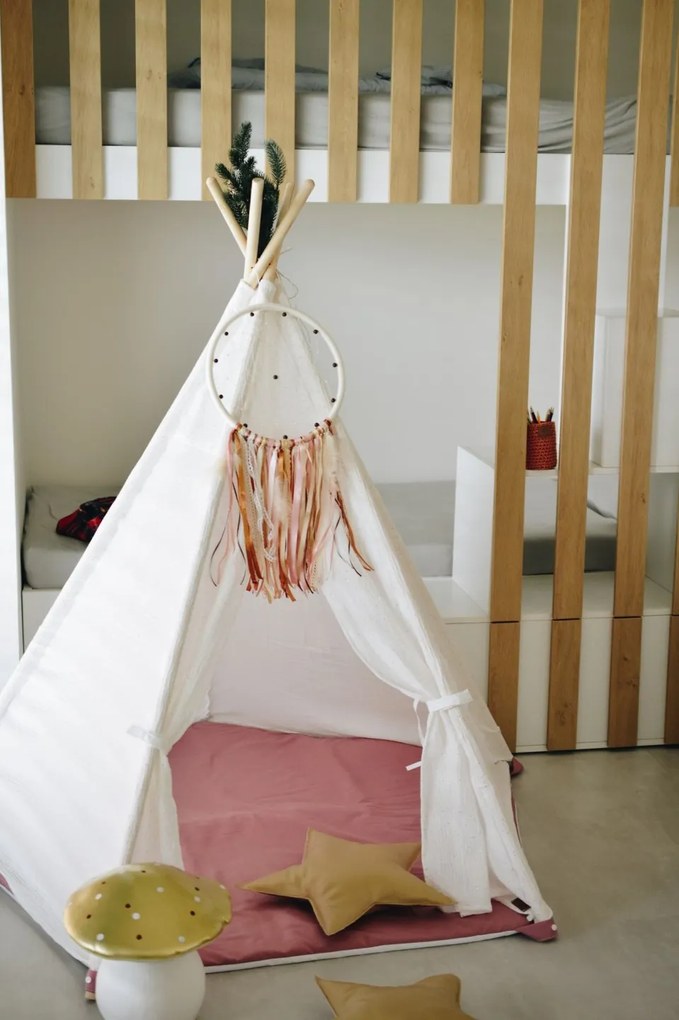 Vigvam design Teepee Vesper White - Čtvercové bez podlážky