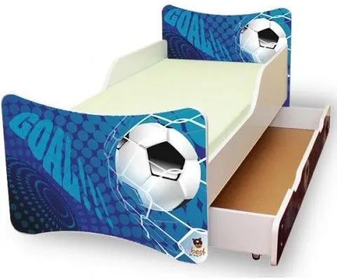 MAXMAX Dětská postel 180x80 cm se šuplíkem - GÓL