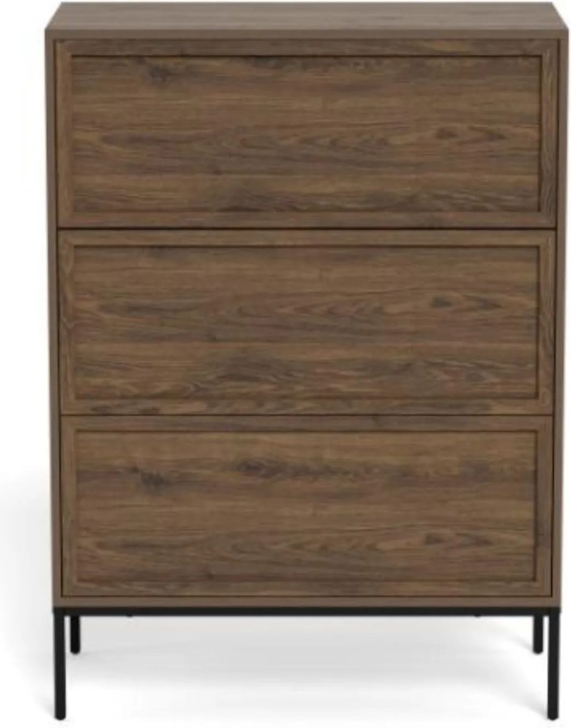 Komoda Palmdale 80 cm dub kouřový